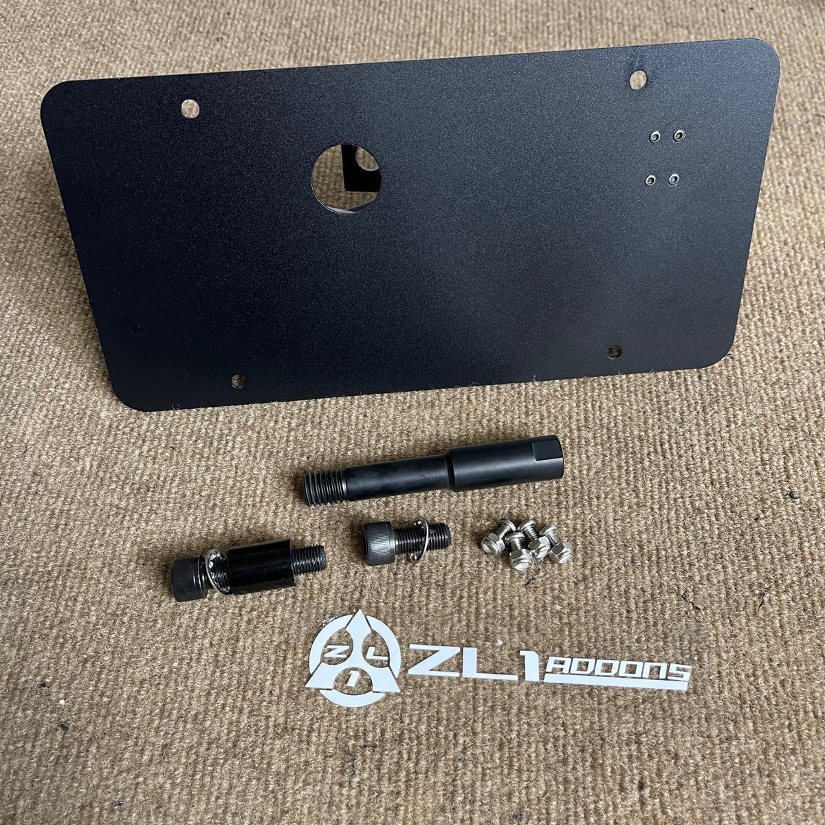 Mustang 24-25 Performance Pack Stealth License Plate Holder – ZL1 Addons