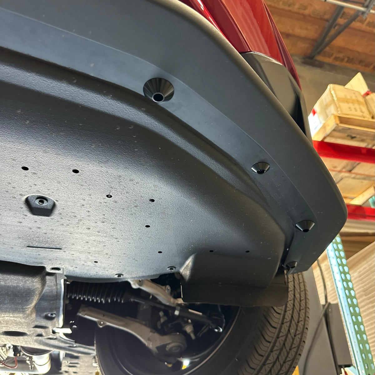 Mustang 24-25 GT/ECO Splitter Guards – ZL1 Addons