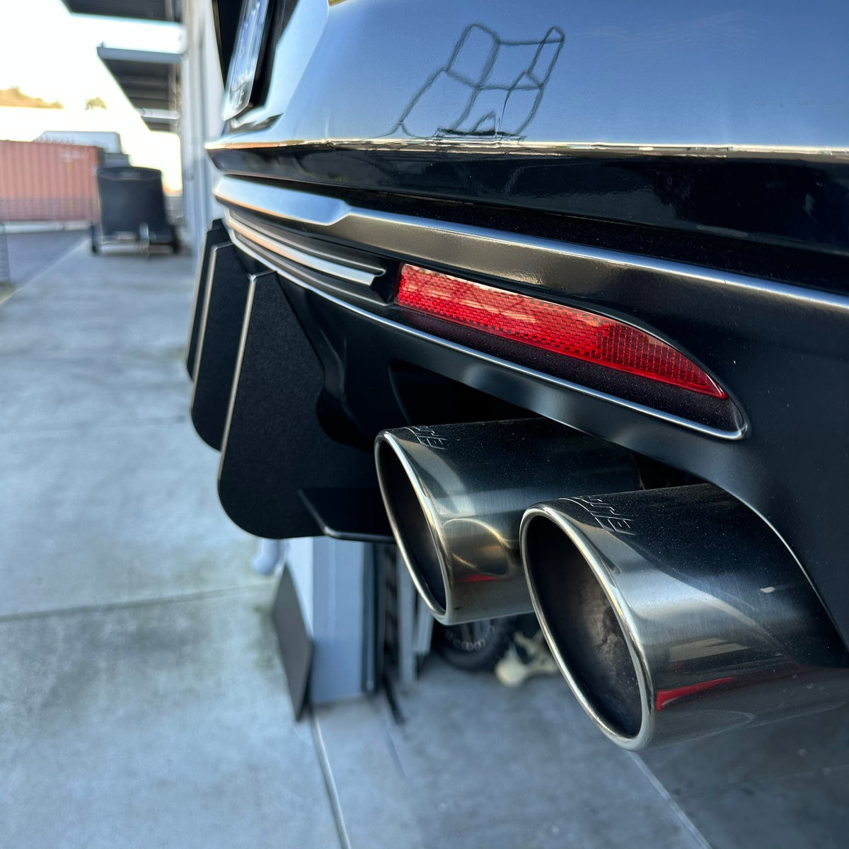 Camaro 19-24 Diffuser w/ Borla Atak Exhaust – ZL1 Addons