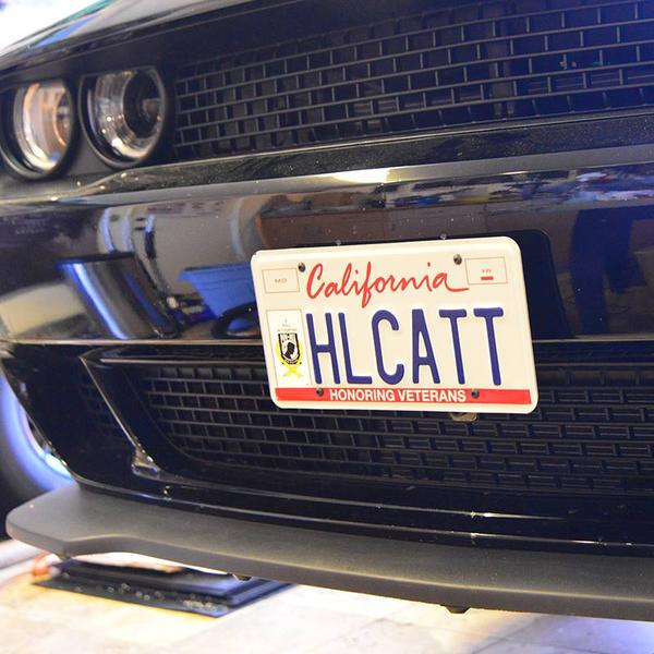 License plate mounting options | Dodge Challenger Forum